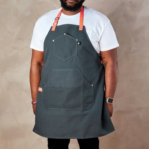 Eco Modern Apron (Slate) | HexClad AU