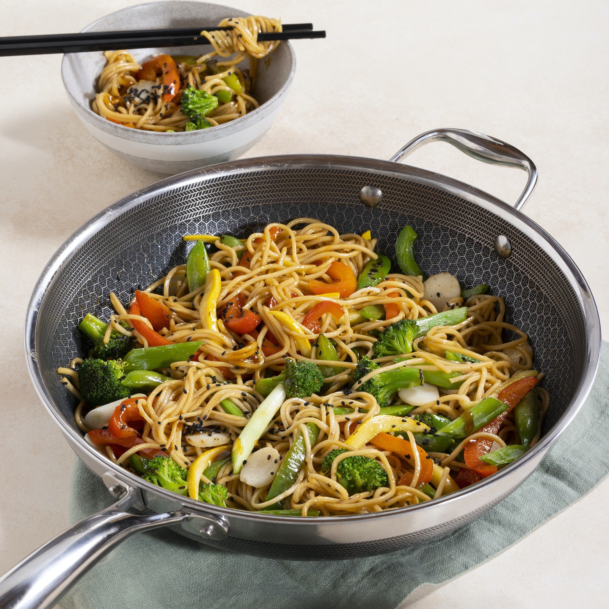 13 pc HexClad Hybrid Cookware Set w/ Lids – HexClad Cookware AU